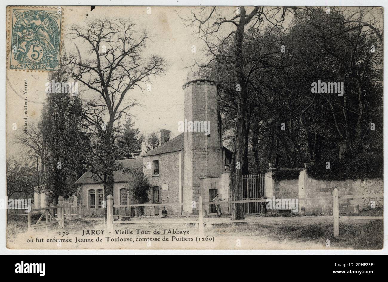 Ile de France, Essonne (91), Varennes Jarcy (Varennes-Jarcy) : la Tour ...