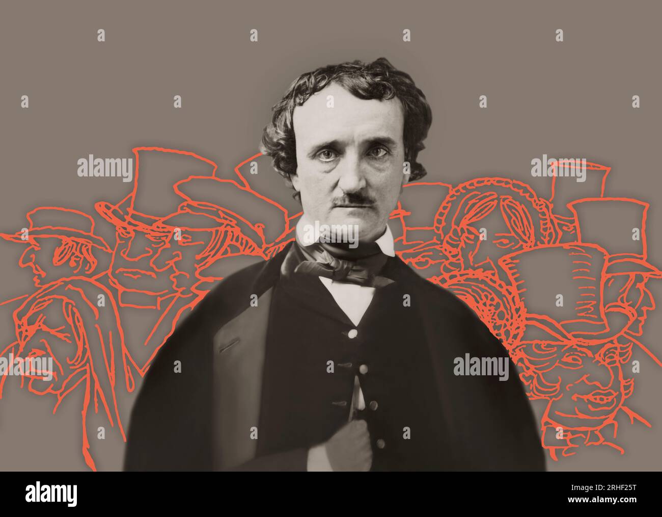 The man of the crowd edgar allan poe hi-res stock photography and ...