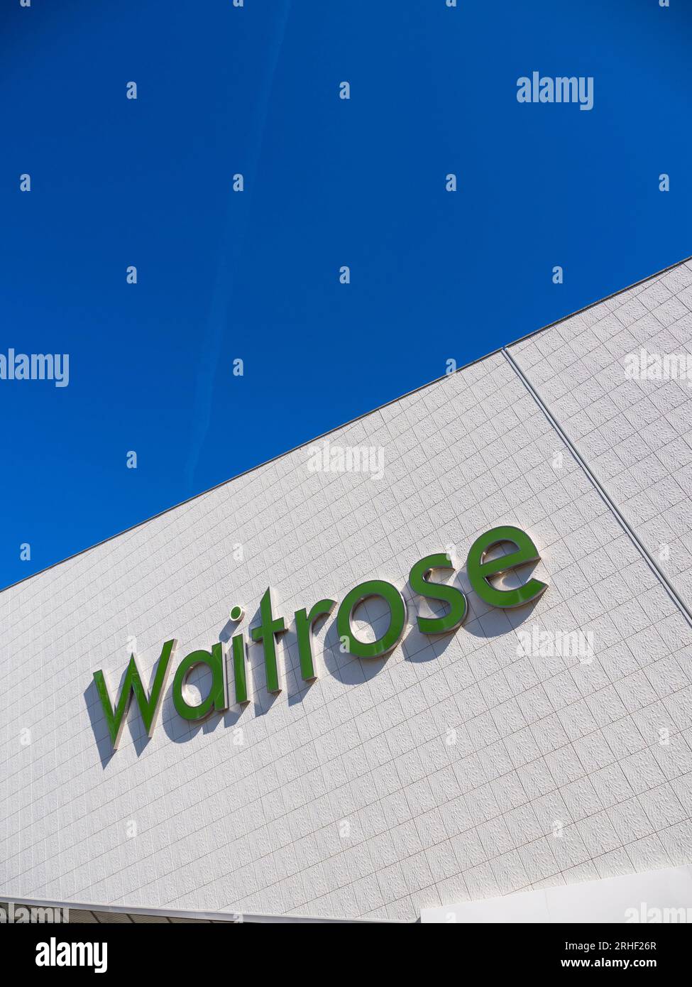 Modern Building, Waitrose, Basingstoke, Hampshire, England, UK, GB ...