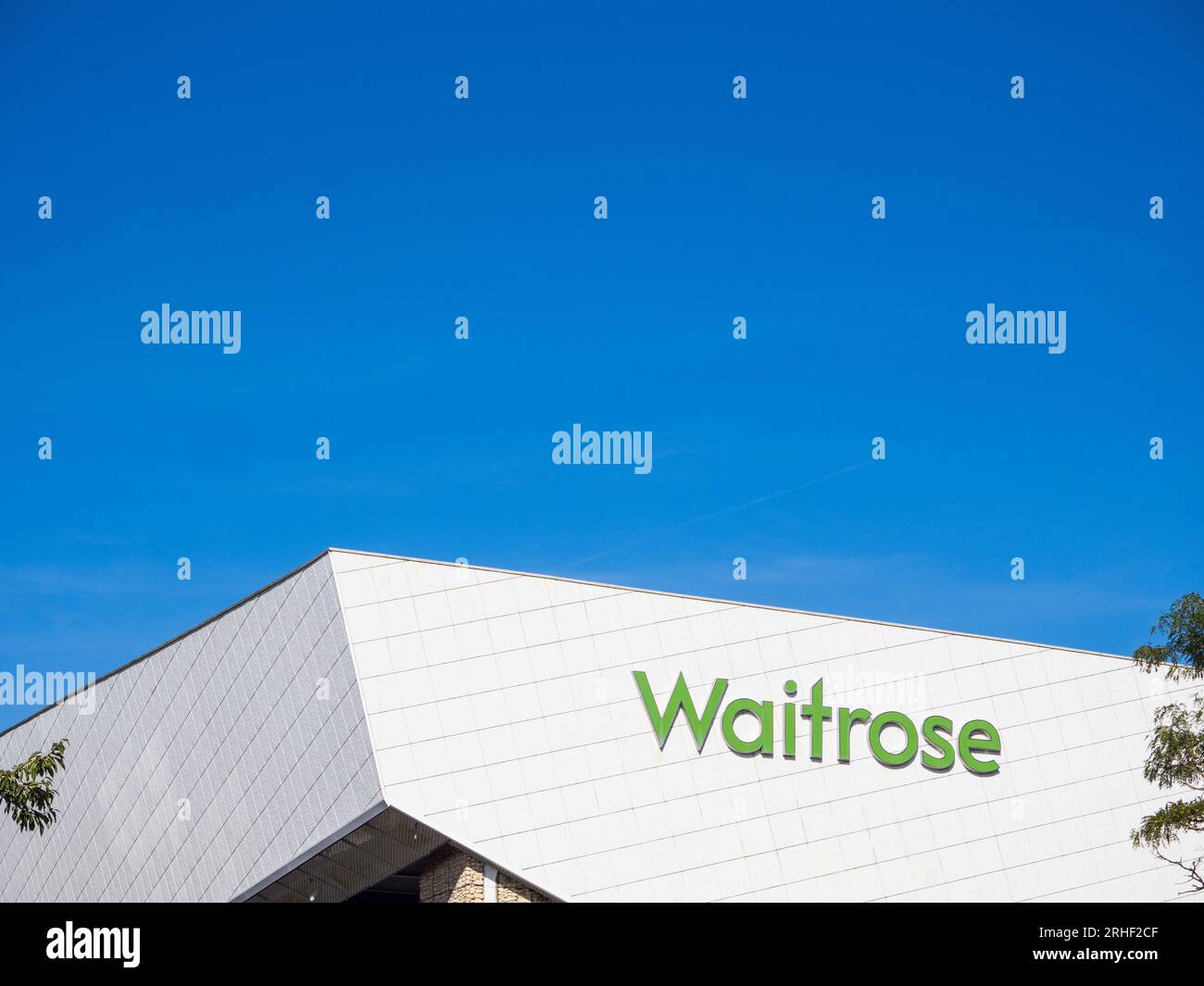Modern Building, Waitrose, Basingstoke, Hampshire, England, UK, GB ...