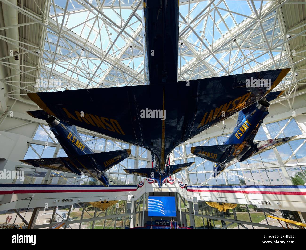 Pensacola, Florida - August 7, 2023: National Naval Aviation Museum ...