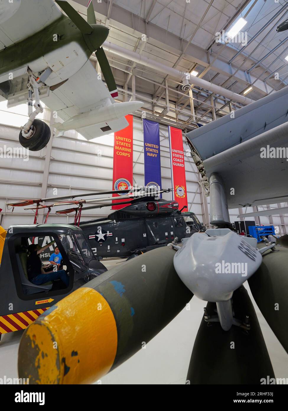 Pensacola, Florida - August 7, 2023: National Naval Aviation Museum ...