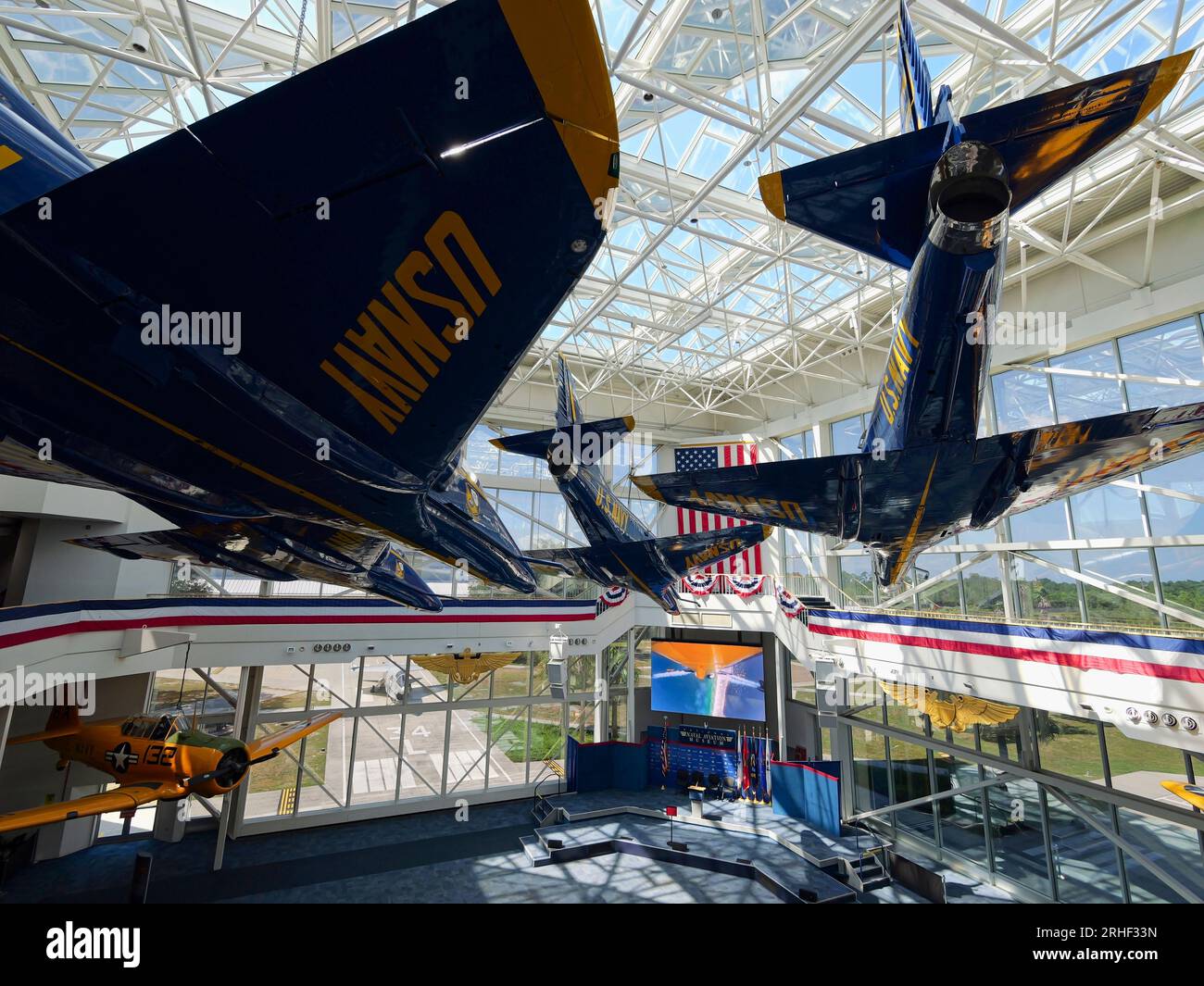 Pensacola, Florida - August 7, 2023: National Naval Aviation Museum ...