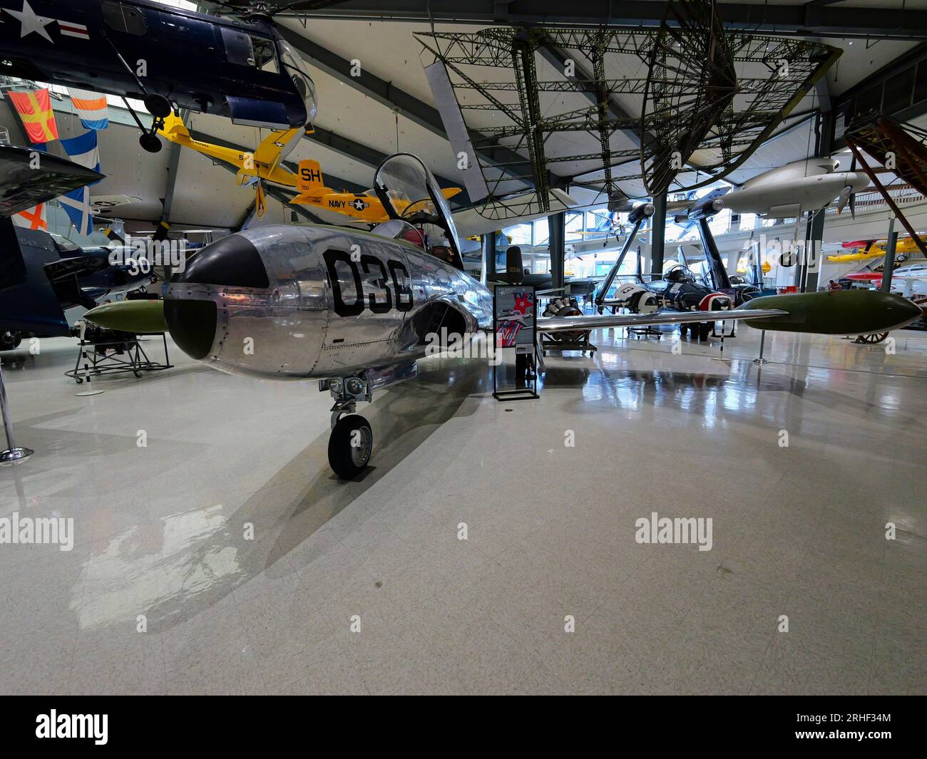 Pensacola, Florida - August 7, 2023: National Naval Aviation Museum ...