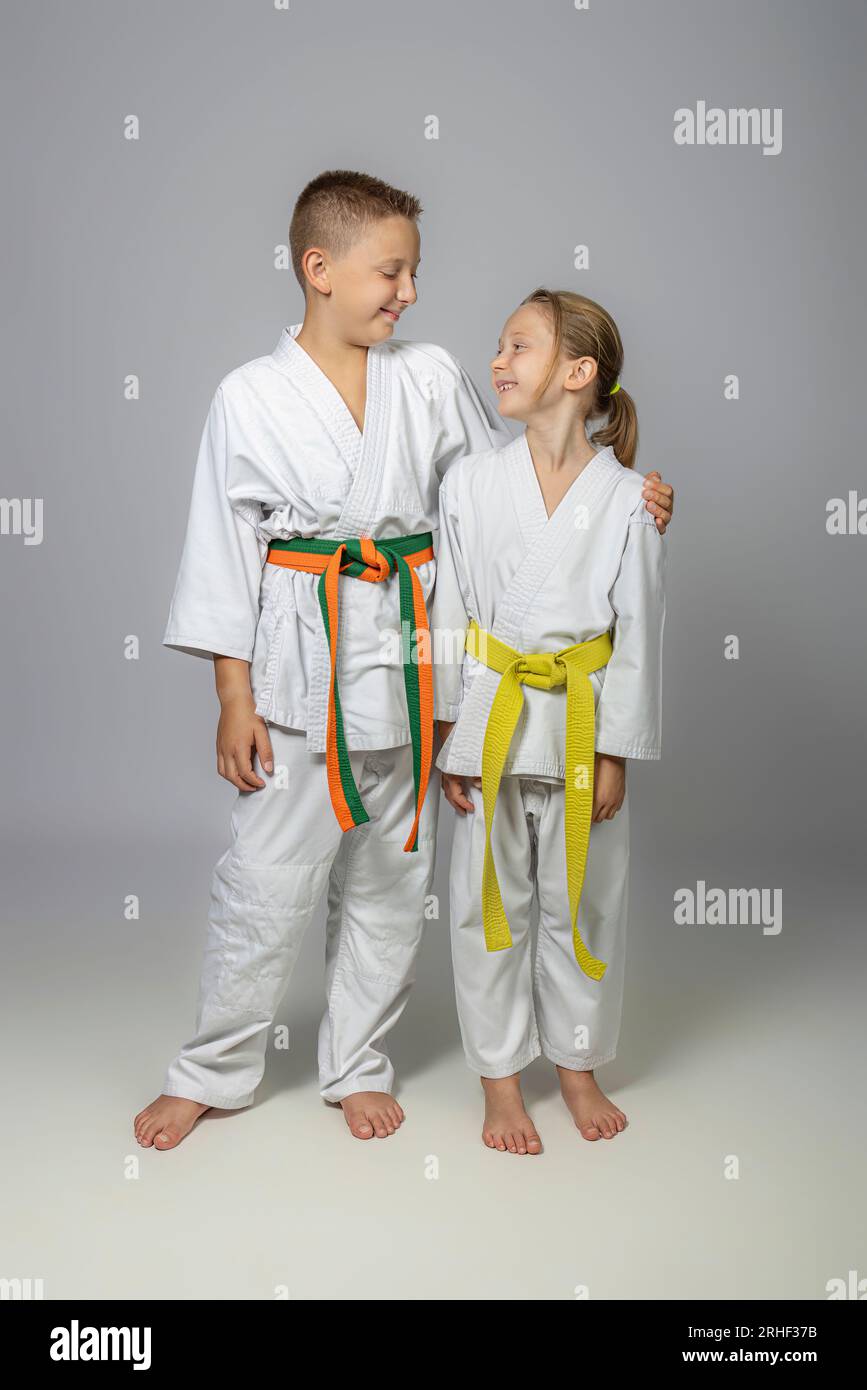 Karate kids hi-res stock photography and images - Alamy