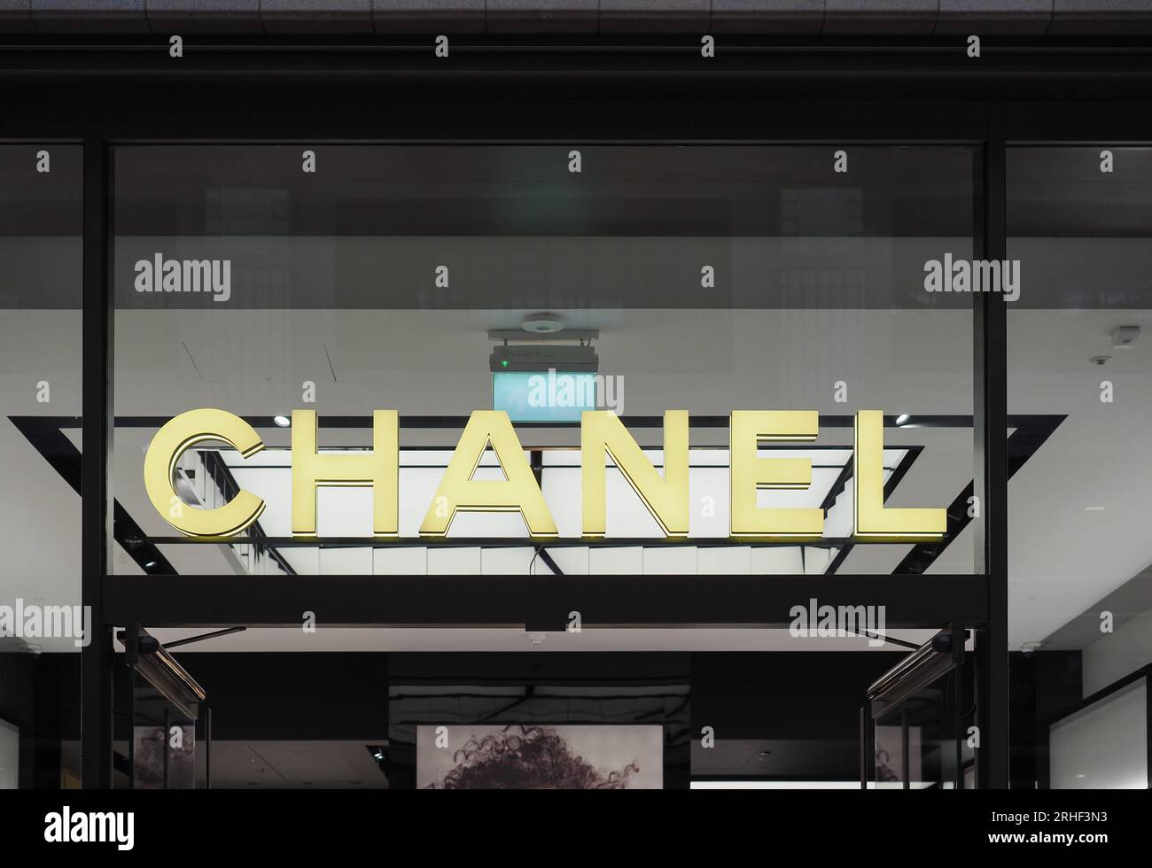 LONDON, UK - JUNE 07, 2023: Chanel storefront sign Stock Photo - Alamy