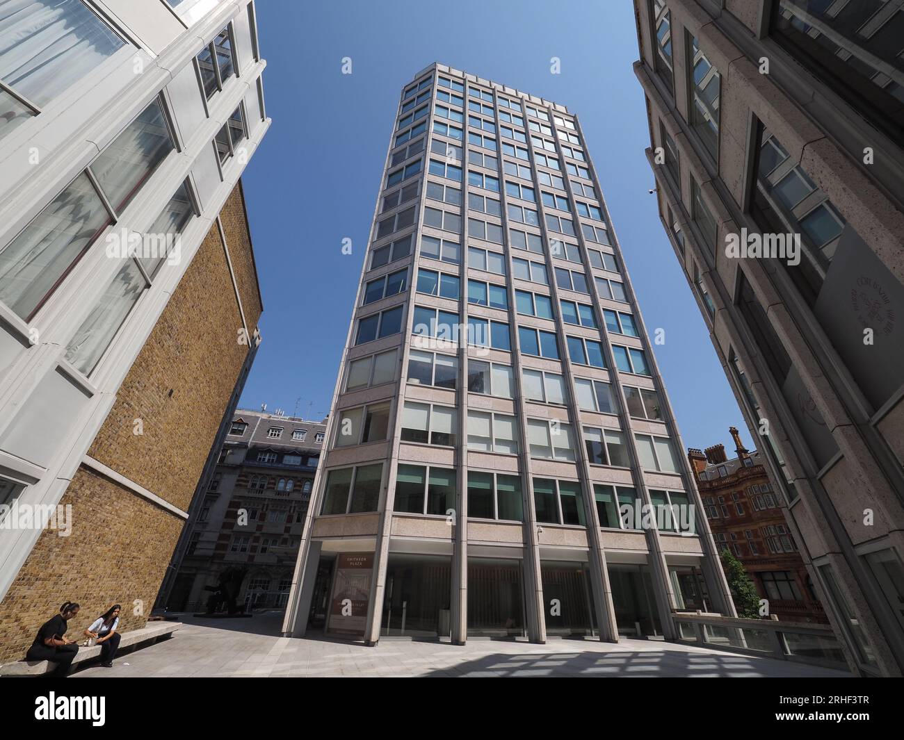 LONDON, UK - JUNE 08, 2023: The Economist Building iconic new brutalist ...