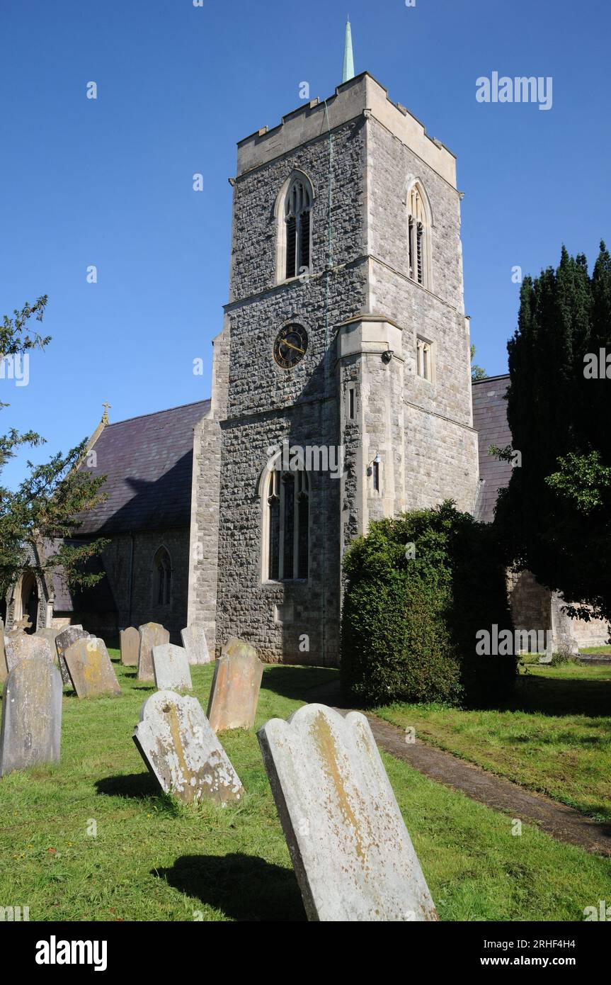 St John Church, High Cross, Hertfordshire Stock Photo - Alamy