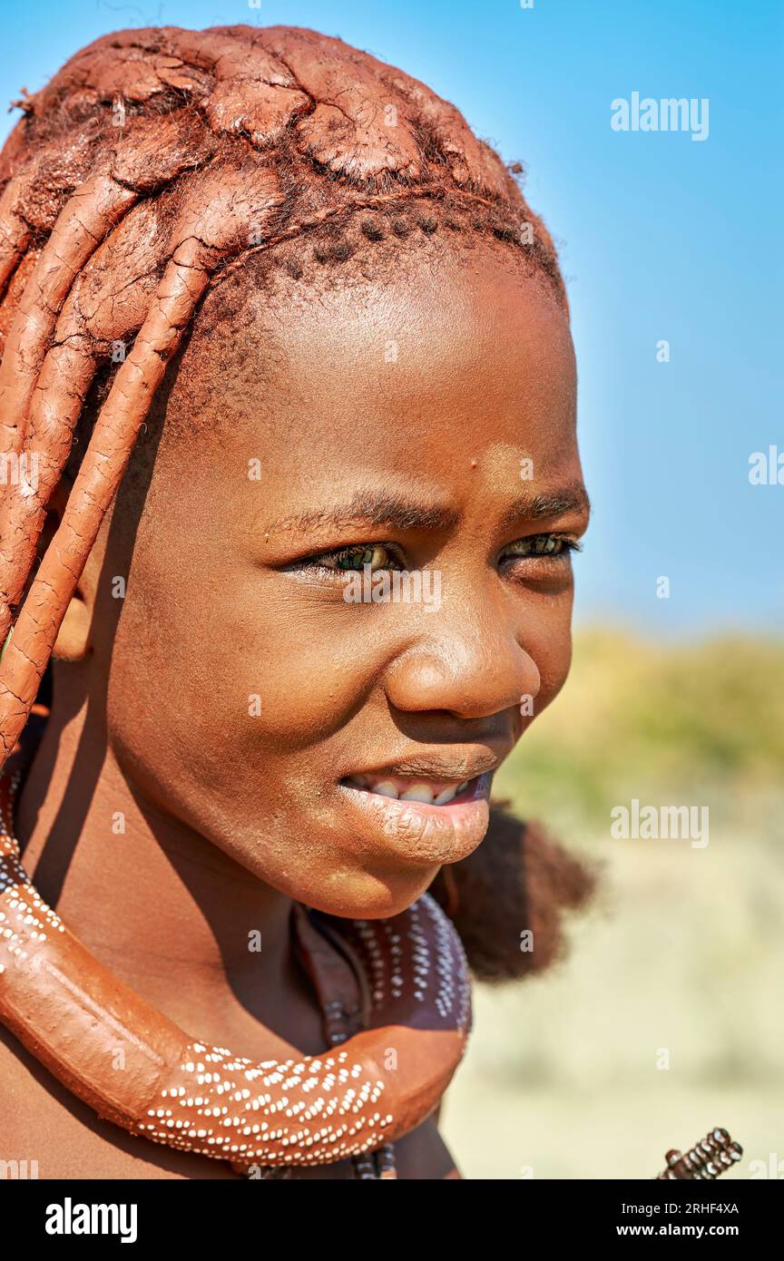 Himba tribe young woman hi-res stock photography and images - Alamy