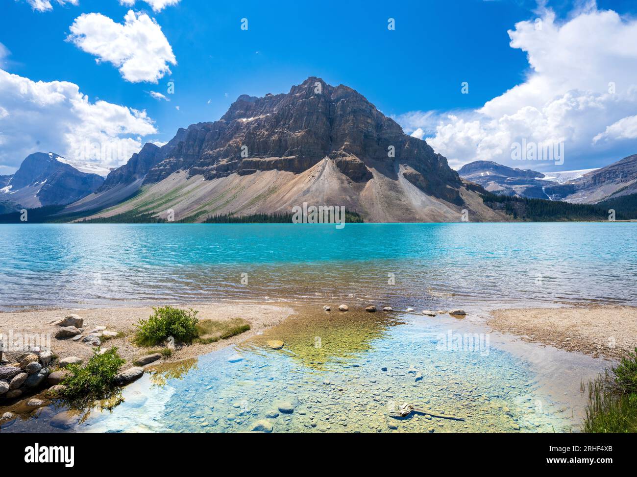 Bow Lake Banff National Park, Canadian Rockies, Alberta, Canada. Banff ...