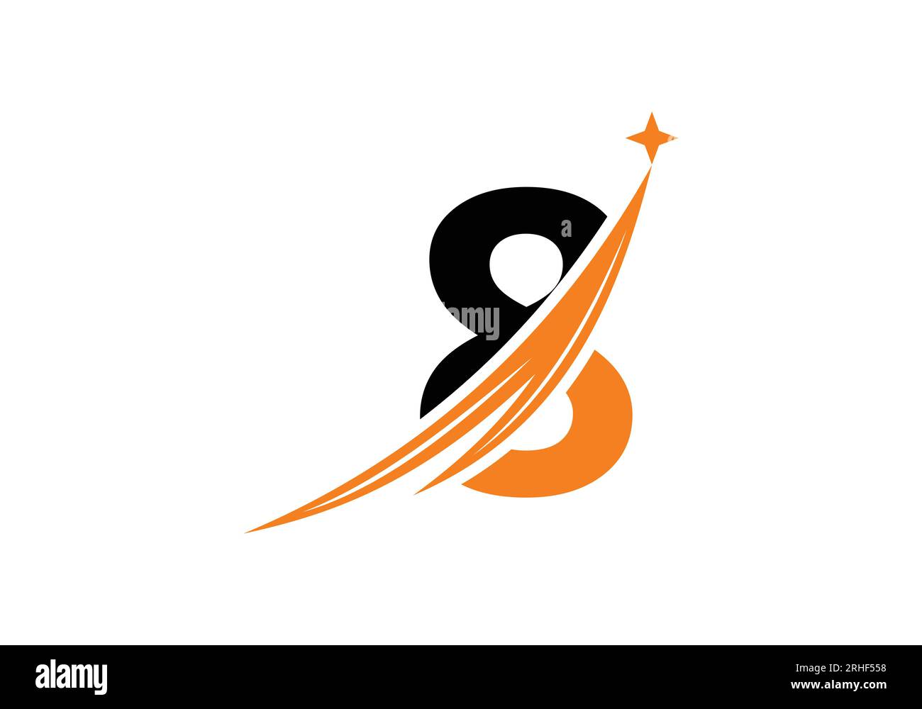 Modern Letter 8 Logo Template. luxury branding Letter Logo Design ...