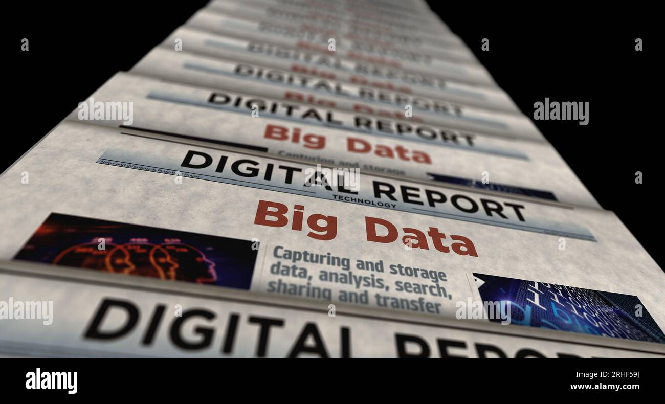 Big data machine learning and digital analysis technology vintage news ...