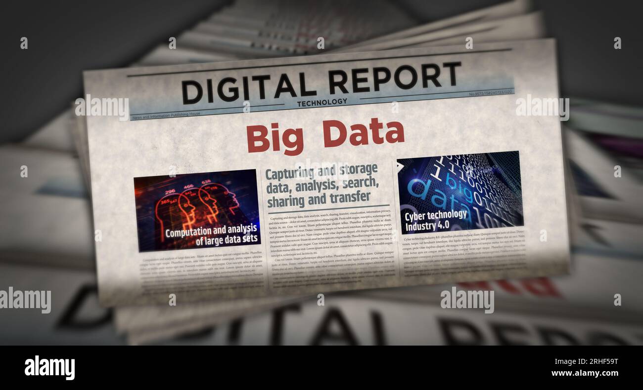 Big data machine learning and digital analysis technology vintage news ...