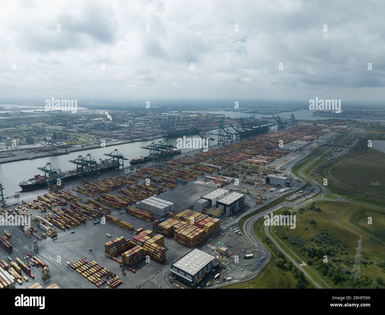 Schelde aerial hi-res stock photography and images - Alamy
