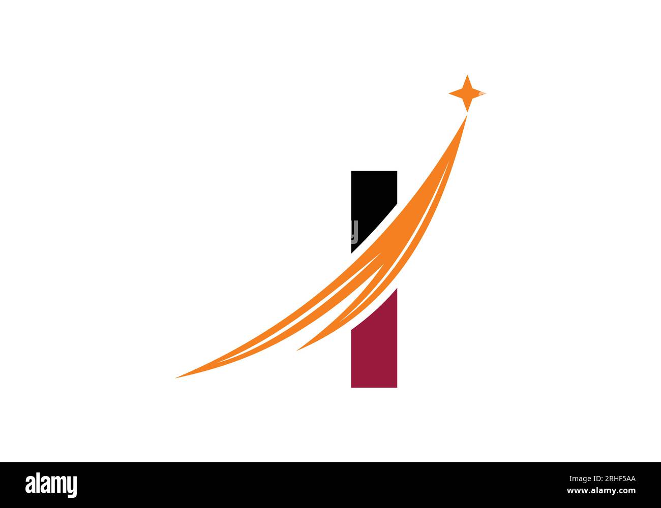 Modern Letter I Logo Template. luxury branding Letter Logo Design Vector Stock Vector Image ...