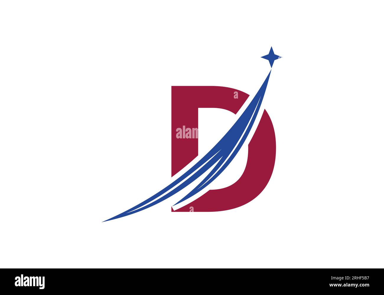 Modern Letter D Logo Template. luxury branding Letter Logo Design Vector Stock Vector Image ...