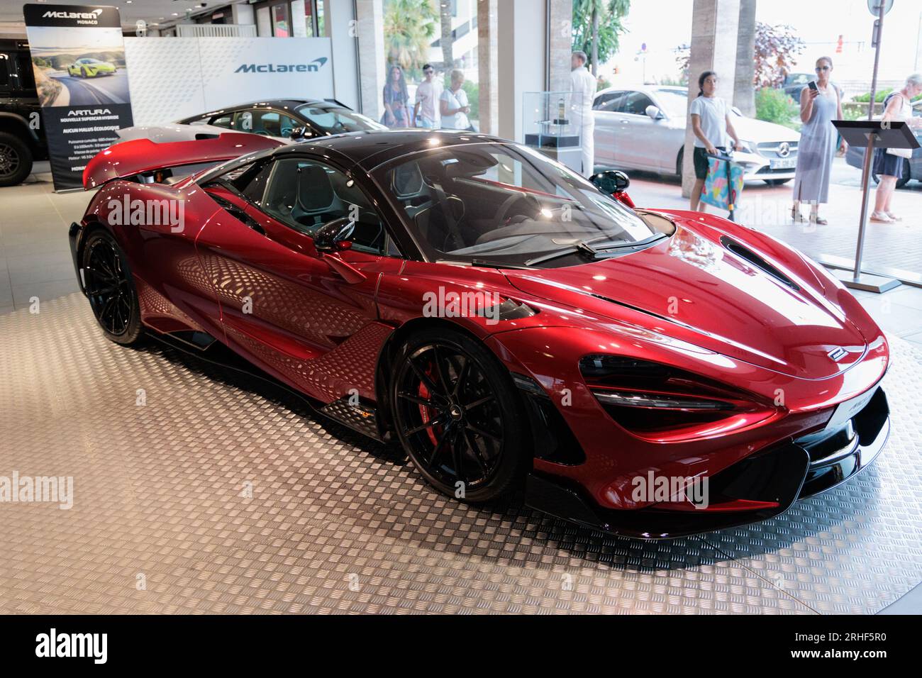 McLaren 765 LT coupe supercar Stock Photo - Alamy