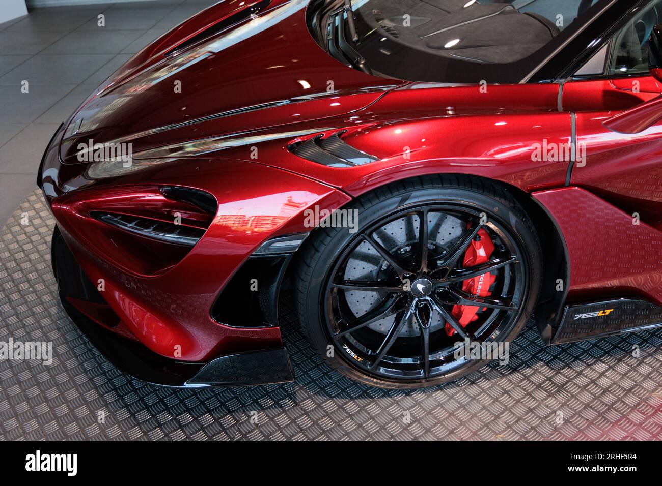 McLaren 765 LT coupe supercar Stock Photo - Alamy