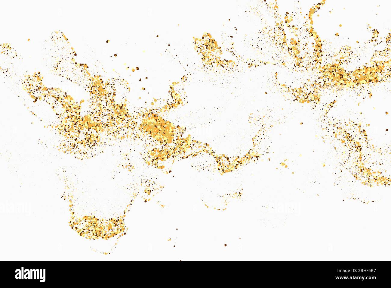 Gold glitter spray on Cut Out Stock Images & Pictures - Alamy