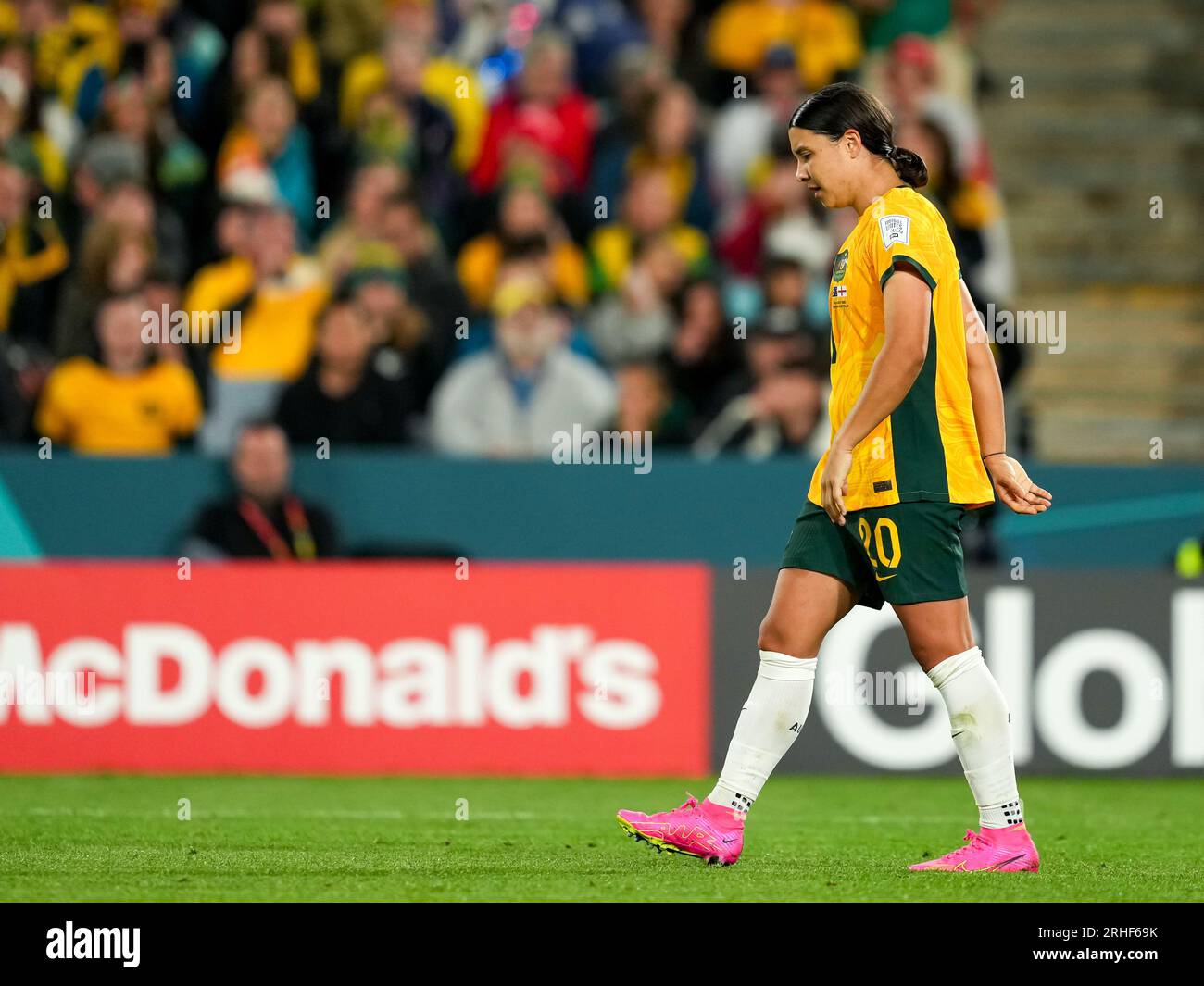 Sam kerr matildas disappointed hi-res stock photography and images - Alamy