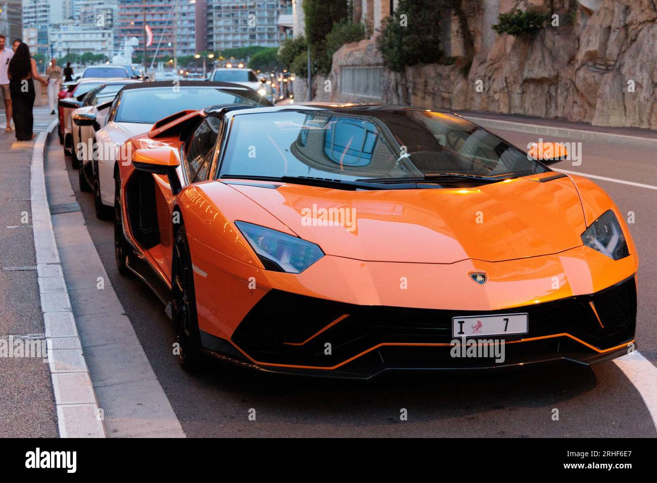 Lamborghini Aventador Ultimae supercar in Monte Carlo Stock Photo - Alamy