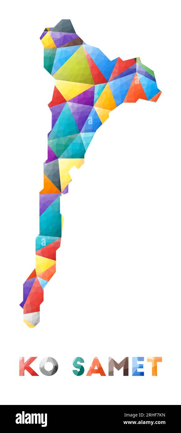 Map of ko samet Cut Out Stock Images & Pictures - Alamy