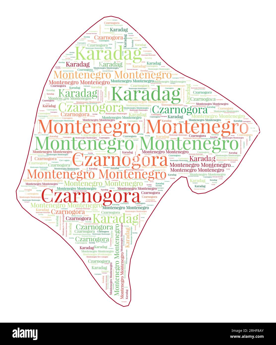 Montenegro identity hi-res stock photography and images - Alamy