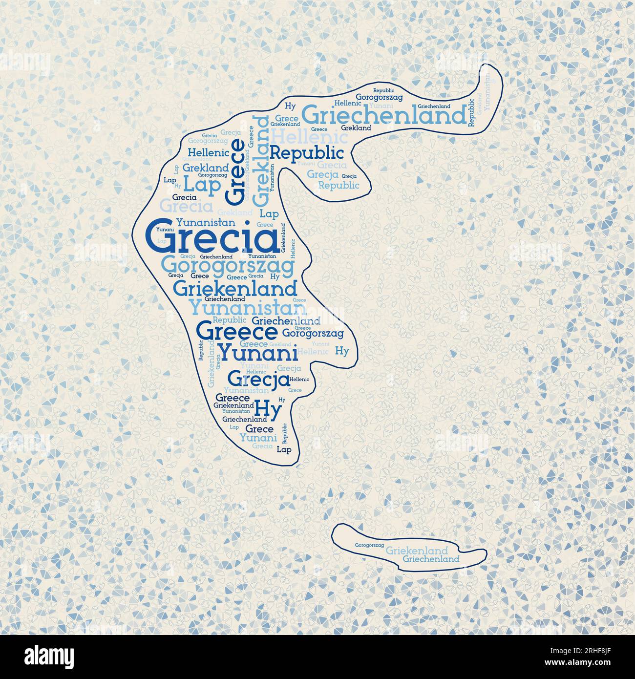 Map europe country names country hi-res stock photography and images ...