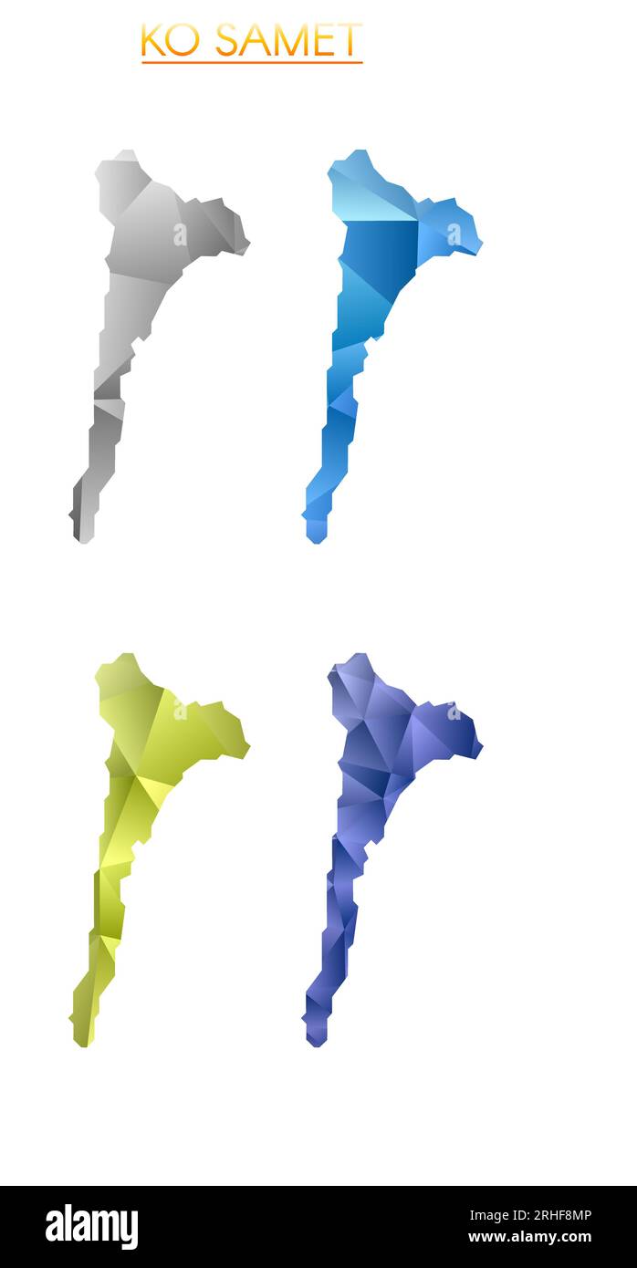 Ko samet map Stock Vector Images - Alamy