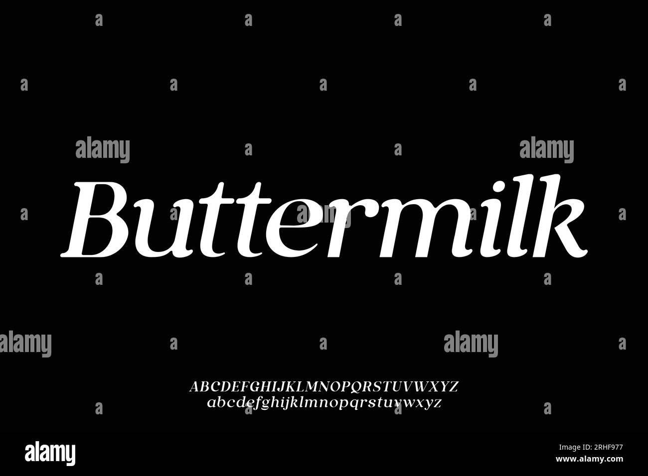 Classic soft serif italic typeface display font vector. Friendly serif ...