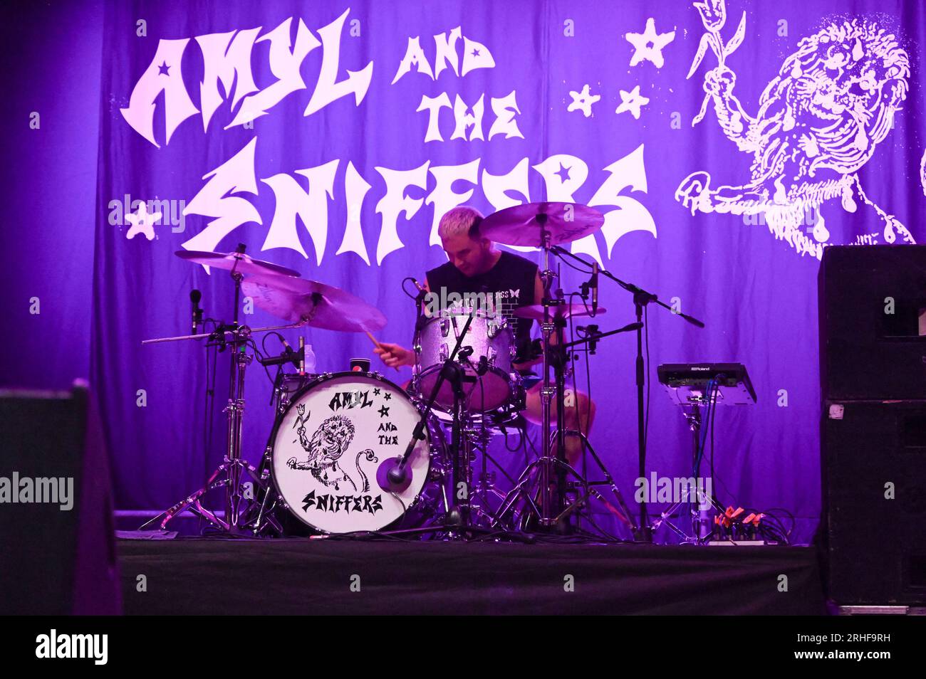 Parco della Musica, Padua, Italy, August 15, 2023, Bryce Wilson on the ...
