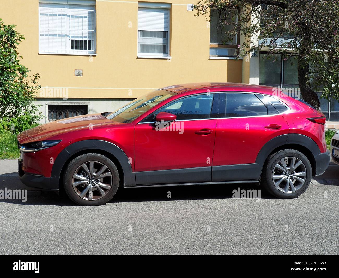 Mazda CX-30 subcompact crossover SUV car, Hungary, Magyarország, Europe ...