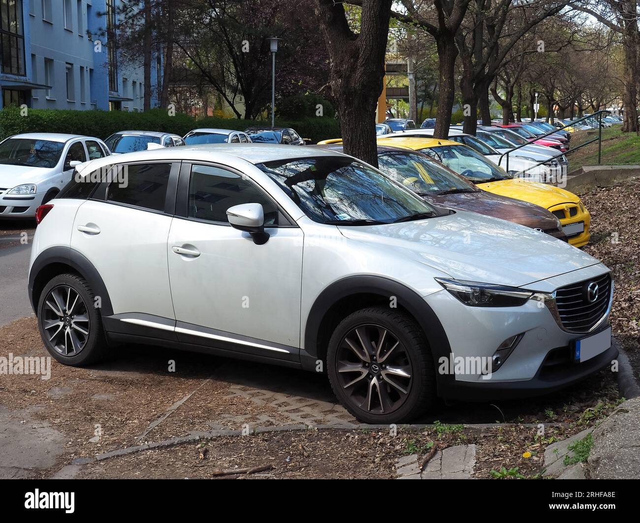 Mazda CX-3 subcompact crossover SUV car, Hungary, Magyarország, Europe ...