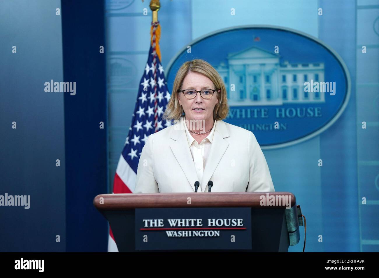 Washington, United States. 16th Aug, 2023. FEMA Administrator Deanne ...