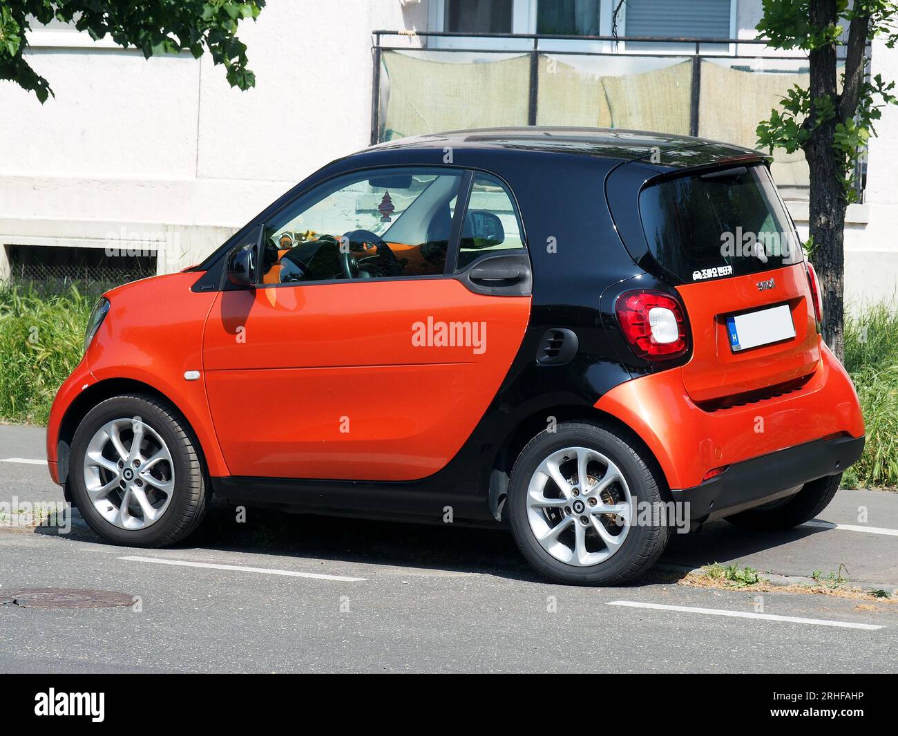 Smart Fortwo city car (2014), Hungary, Magyarország, Europe Stock Photo ...