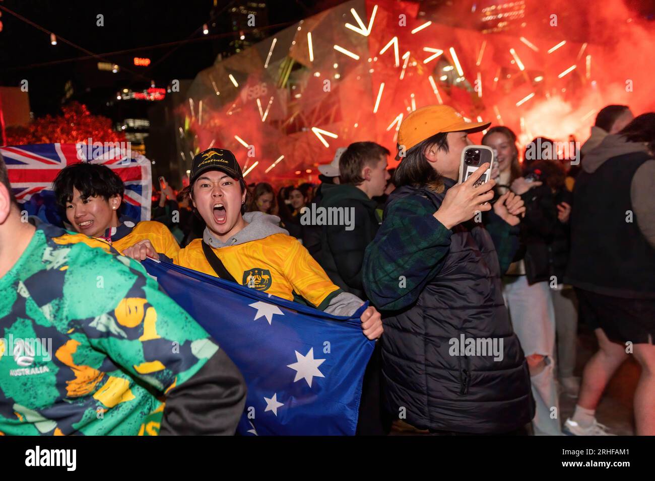 Australian matildas celebrating hi-res stock photography and images - Alamy