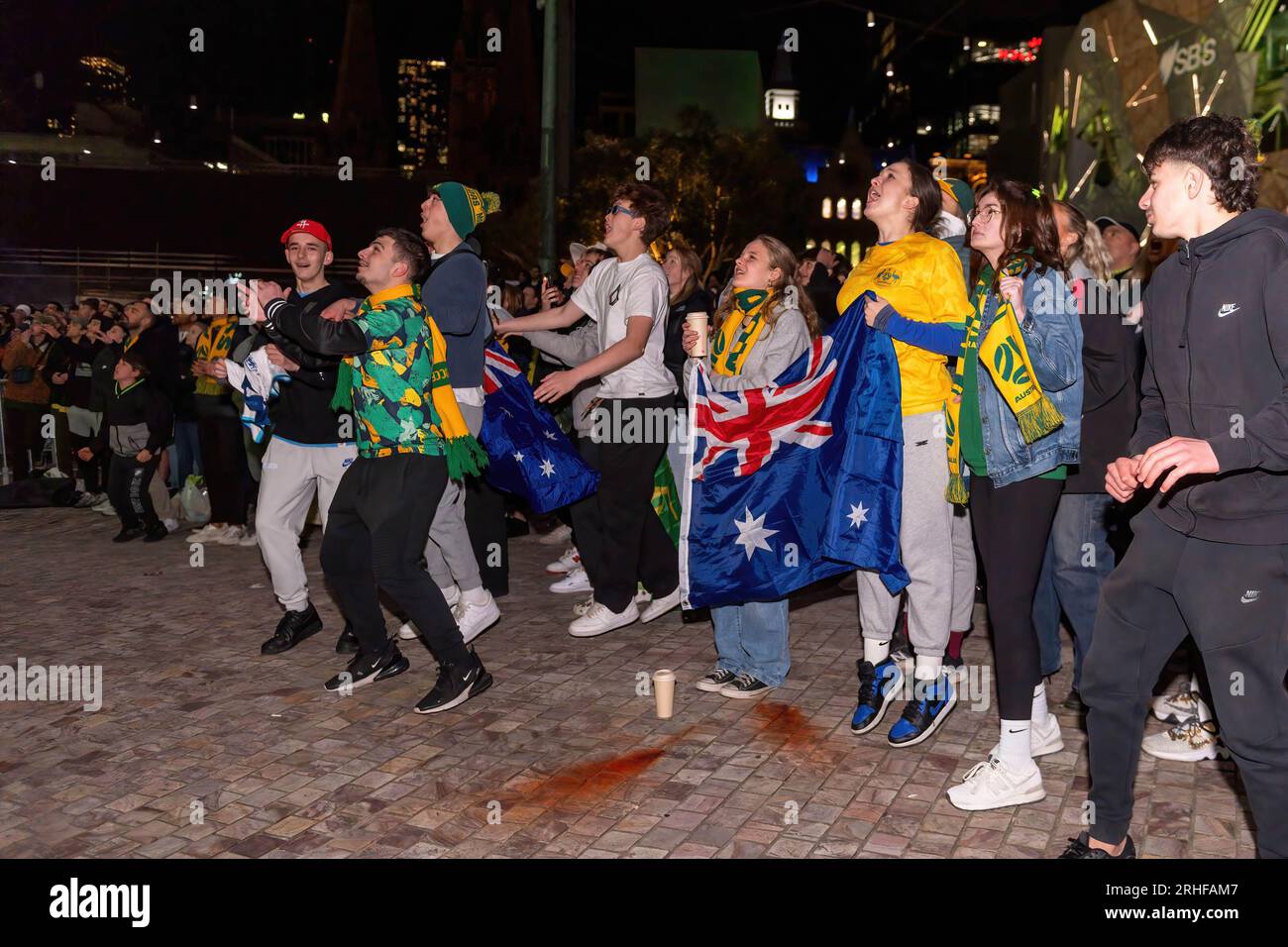 Australian matildas celebrating hi-res stock photography and images - Alamy