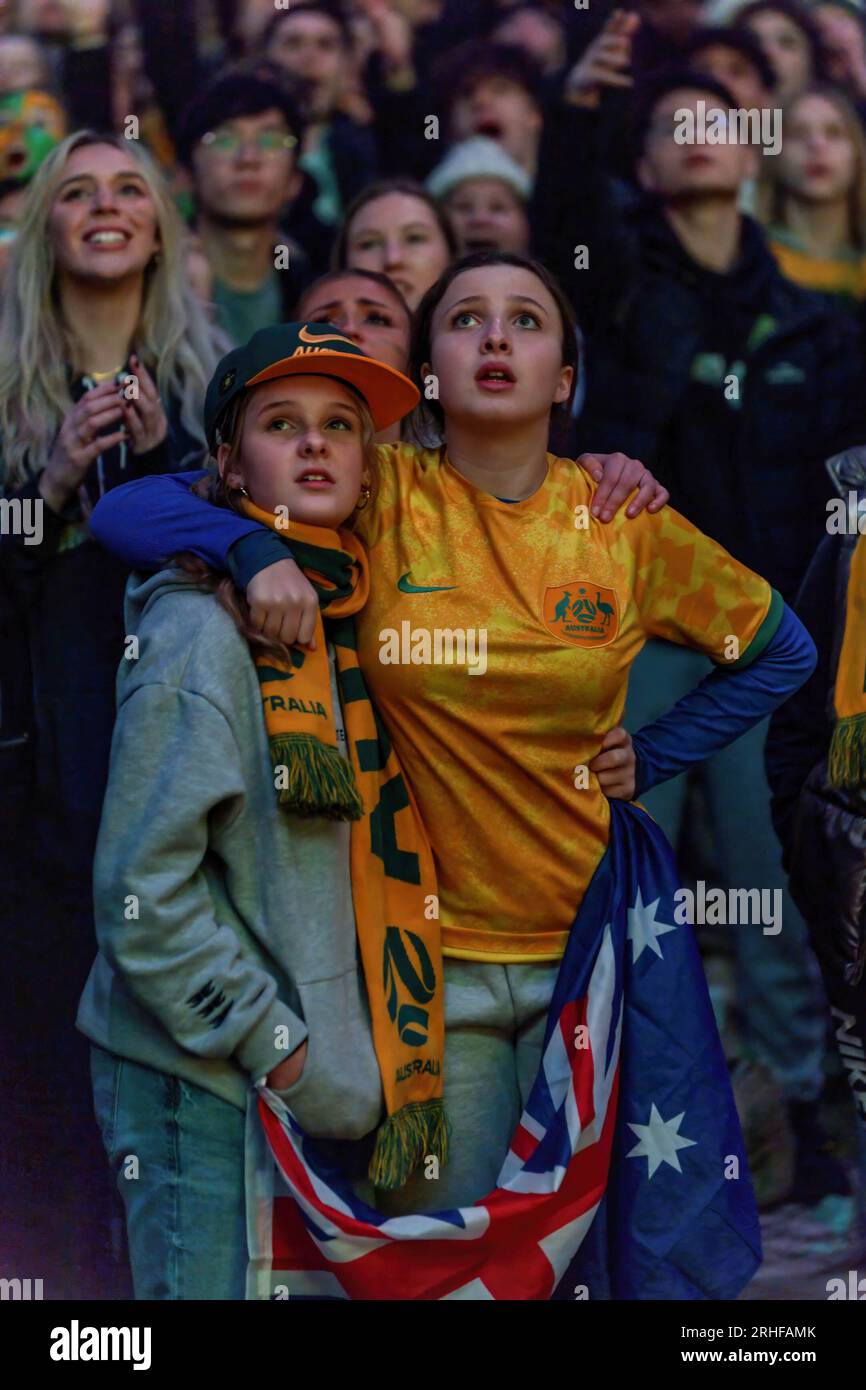Australian soccer fans hi-res stock photography and images - Alamy
