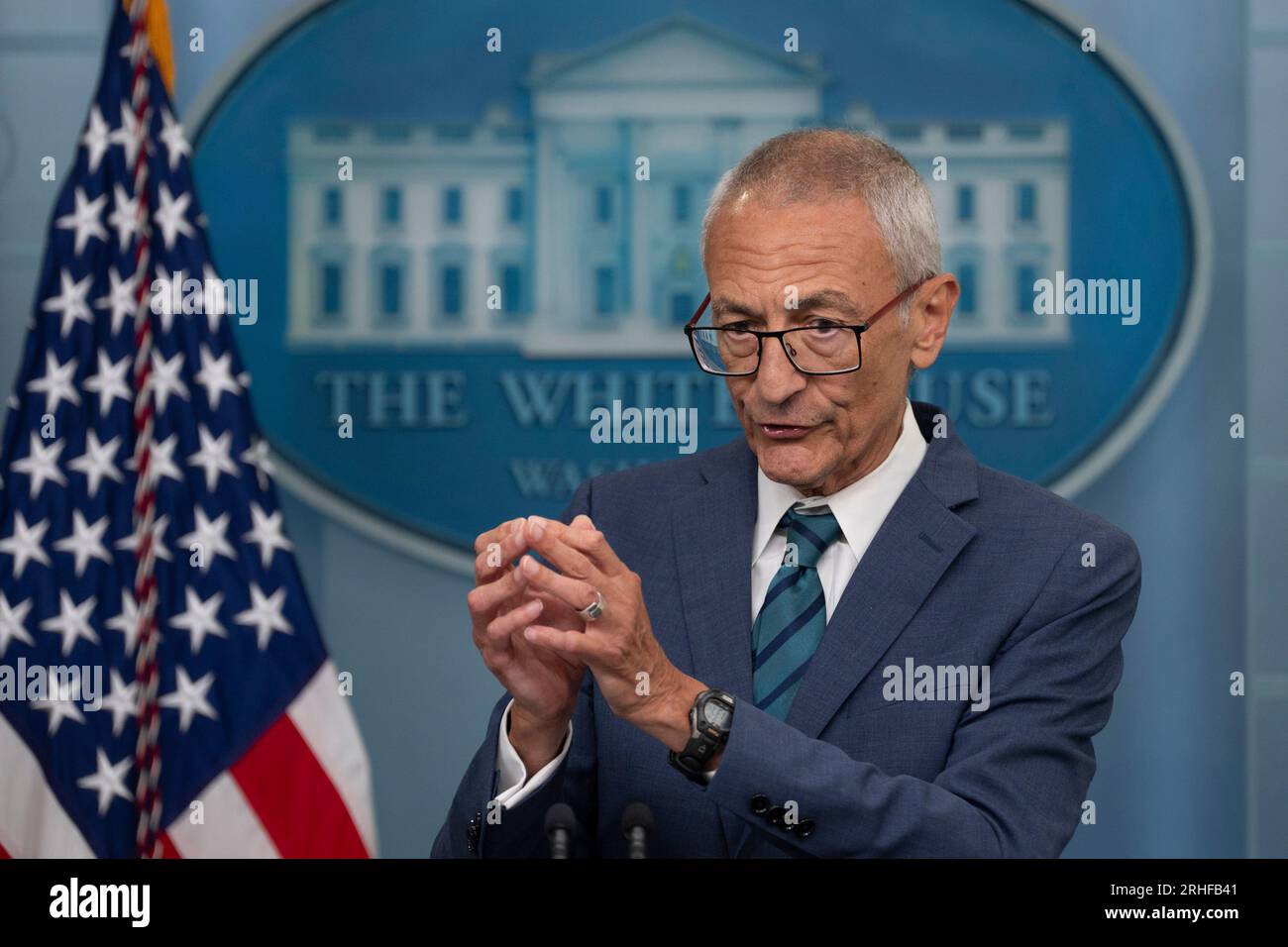 Washington, United States. 16th Aug, 2023. Senior Advisor to the ...
