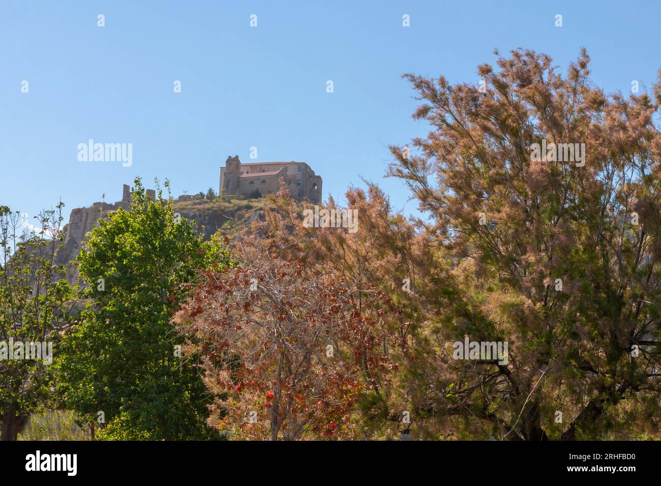 Roccella Ionica, Calabria, Italy: the Castello Carafa, from Via Marina ...