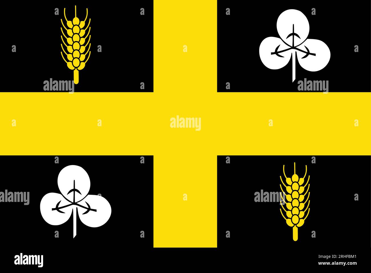 Flag of Raalte Municipality (Overijssel or Oaverysel province, Kingdom ...