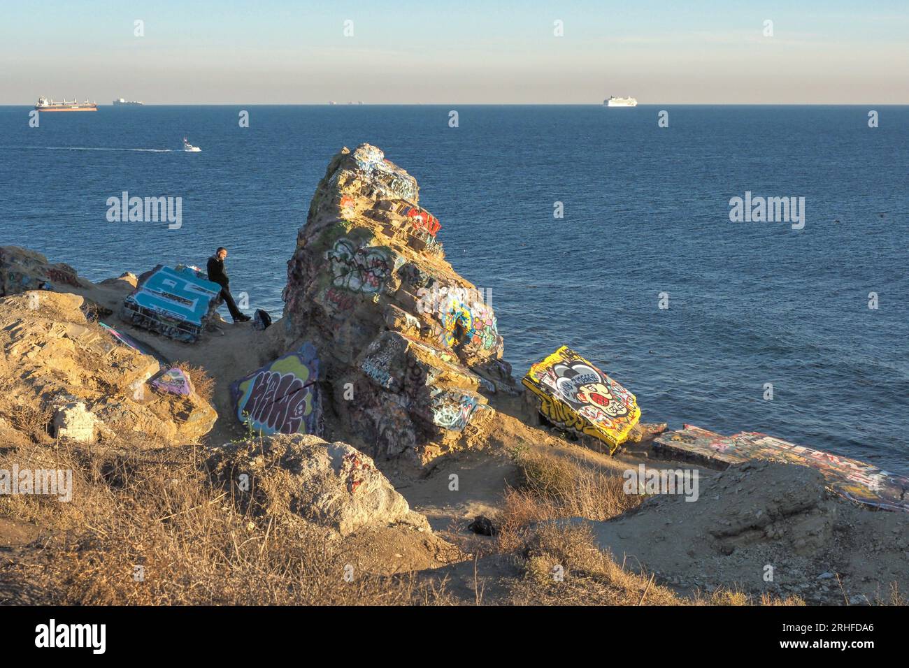 Sunken City is the site of a natural landslide that began in 1929 at ...