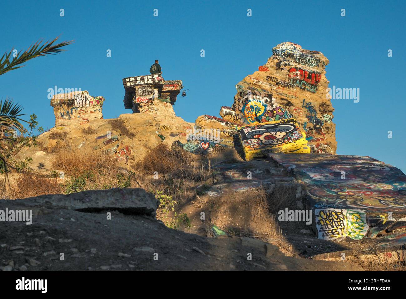 Sunken City is the site of a natural landslide that began in 1929 at ...