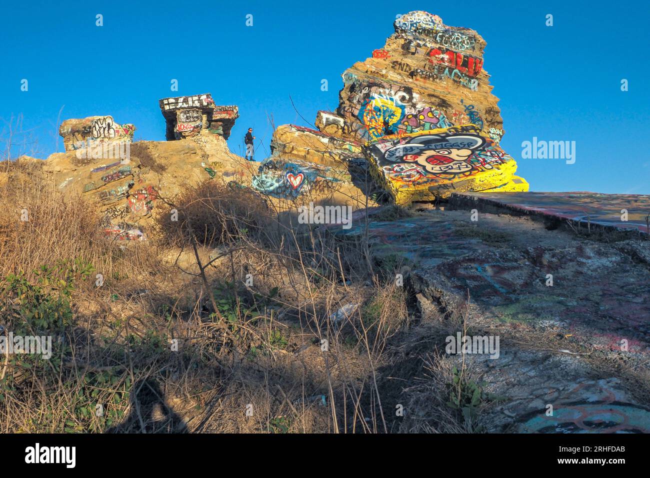 Sunken City is the site of a natural landslide that began in 1929 at ...