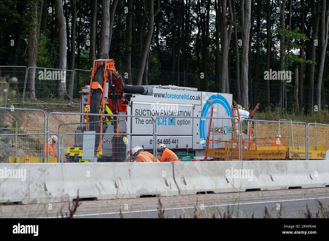 HS2 construction work the High Speed 2 railway from London to ...