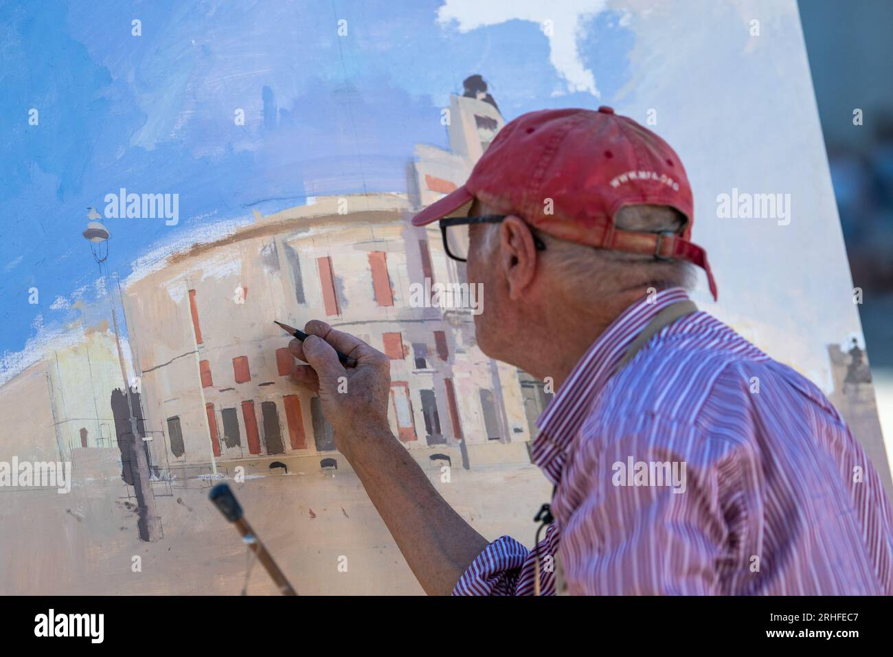 Madrid, Spain. 16th Aug, 2023. Famous Spanish painter and sculptor ...