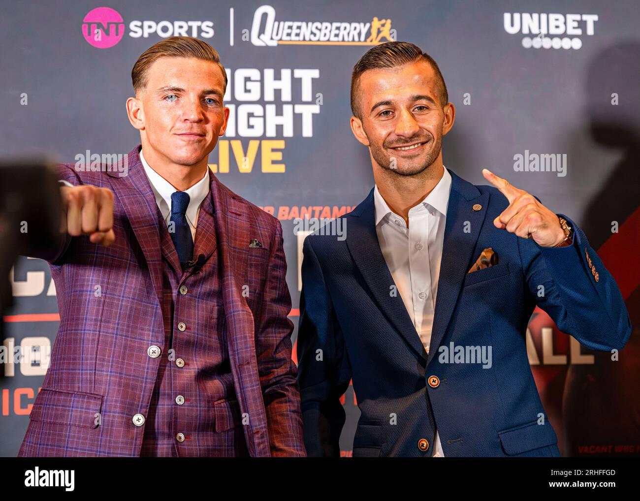LONDON, UNITED KINGDOM. 16 Aug, 2023. Dennis McCann (l) and Inout ...