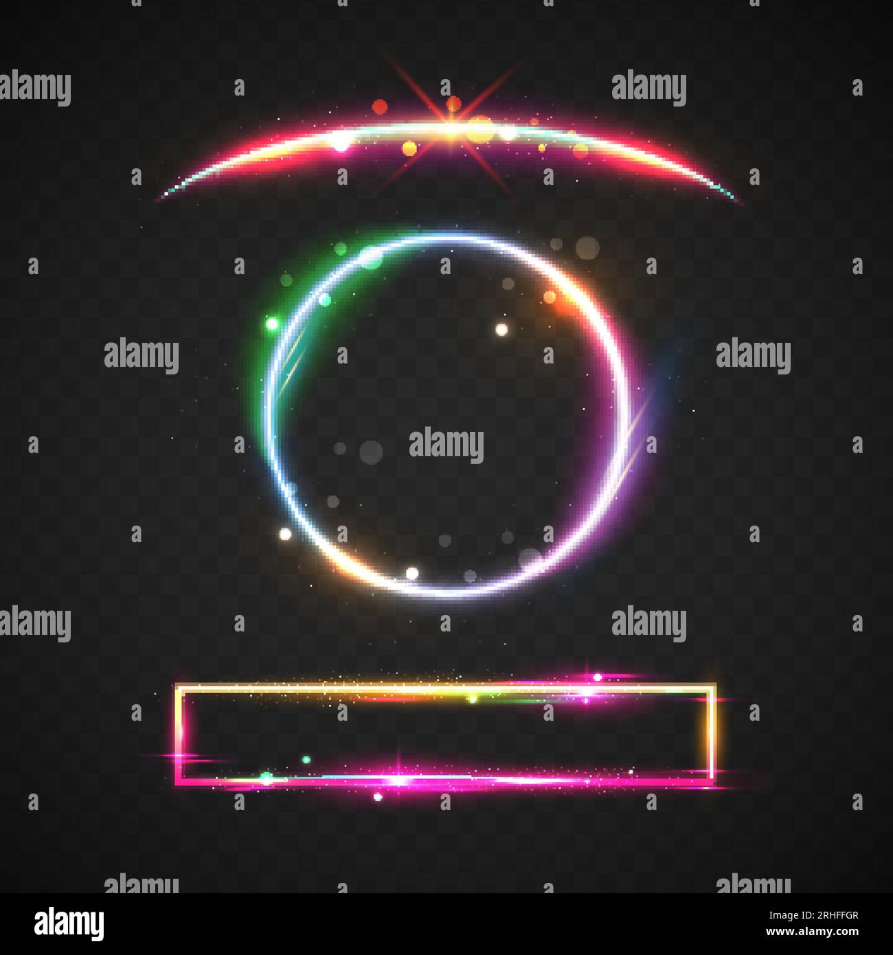 Film flare Stock Vector Images - Alamy