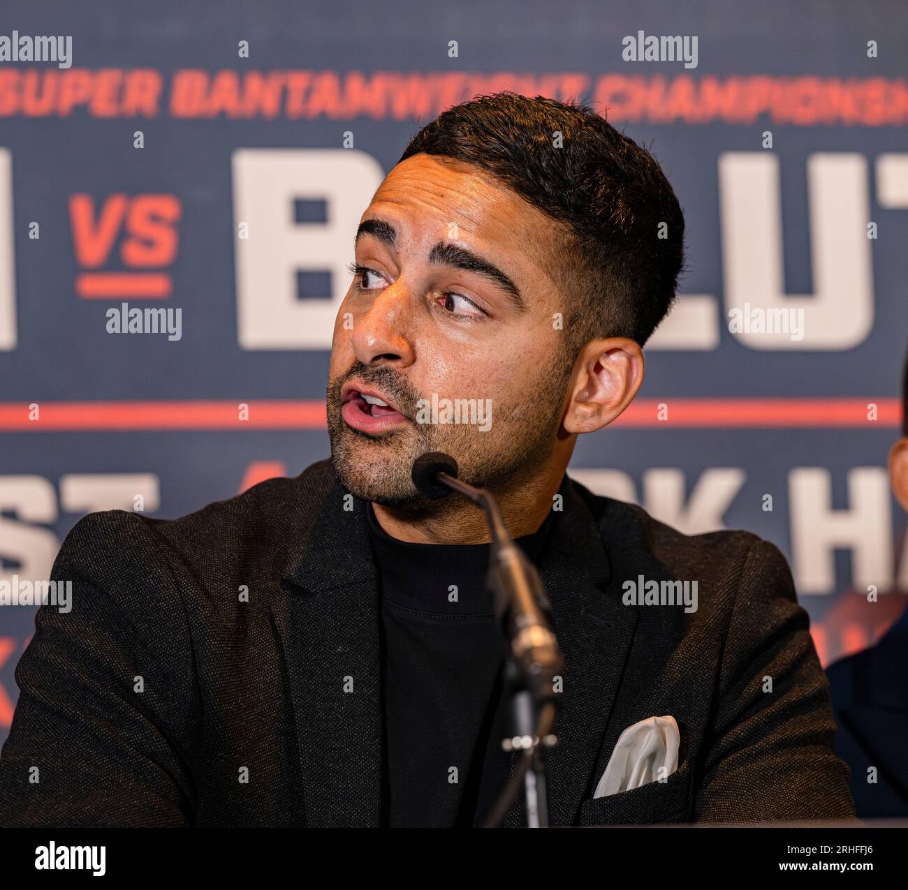 LONDON, UNITED KINGDOM. 16 Aug, 2023. Dev Sahni during McCann vs Baluta ...