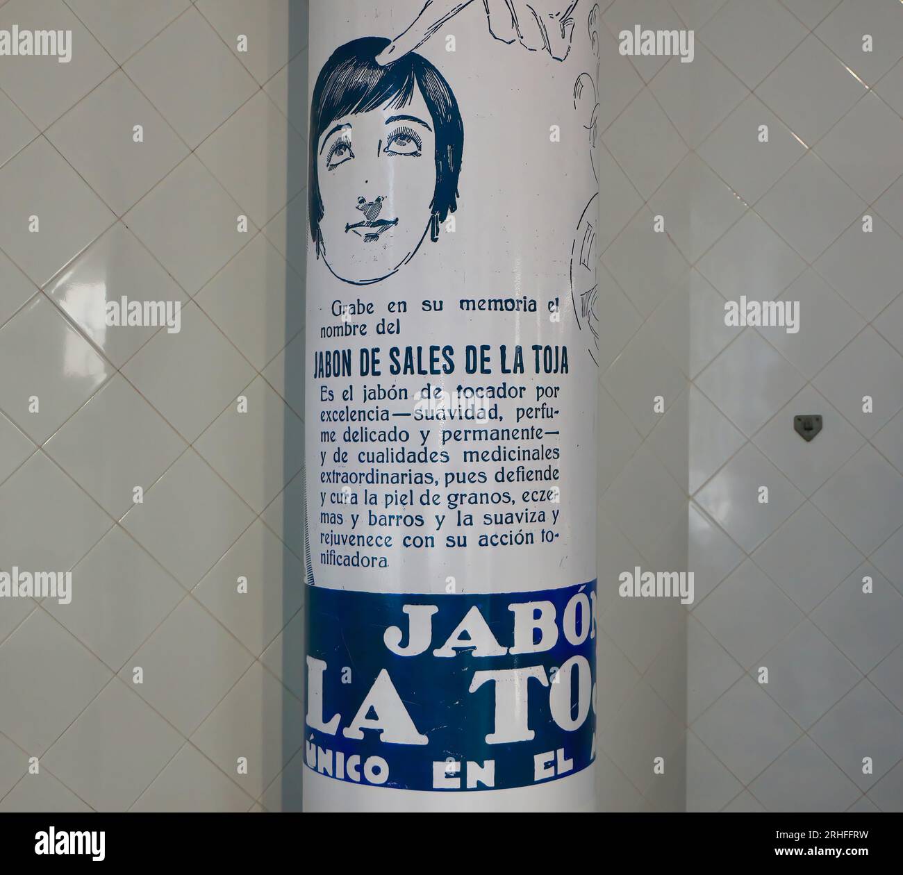 Sign in the Museum and shop for the Springs and La Toja soap brand ...